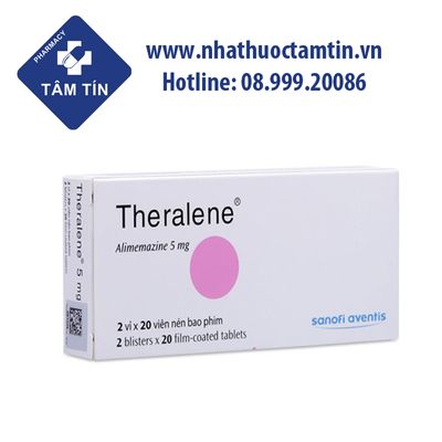 Theralene 5mg (Hộp 40 viên) | Nhà Thuốc TÂM TÍN