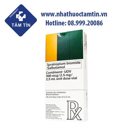Combivent UDV 2.5ml | Nhà Thuốc TÂM TÍN