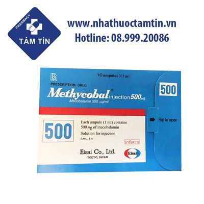 Methycobal Inj 500mcg | Nhà Thuốc TÂM TÍN