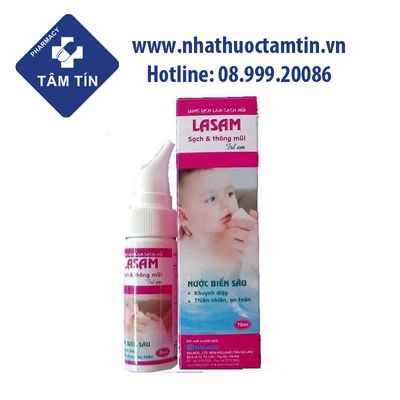 Lasam 70ml (Hồng) | Nhà Thuốc TÂM TÍN