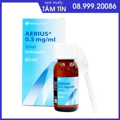Aerius 0.5mg/ml (Siro) | Nhà Thuốc TÂM TÍN